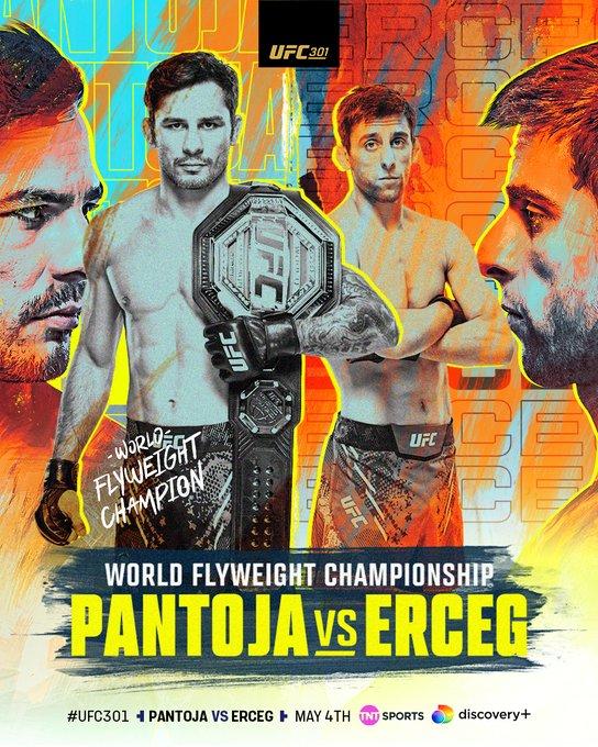 UFC 301: Pantoja vs. Erceg Betting Guide