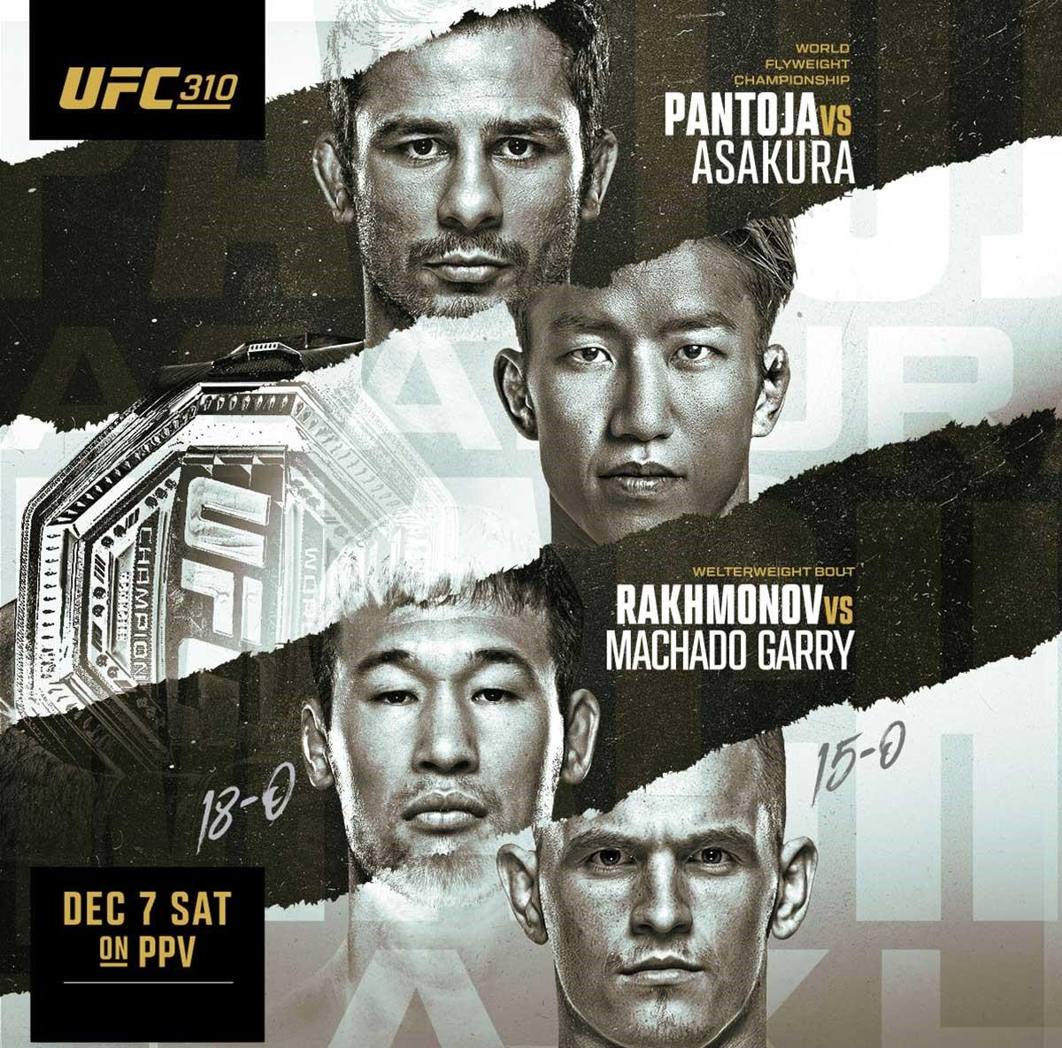 UFC 310 Live Results & Highlights: Pantoja Submits Asakura